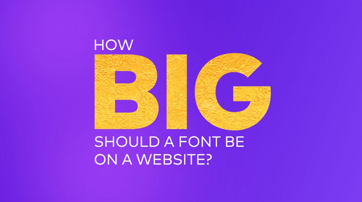 How. Big. Should. A. Font. Be | Typography. Rules. | W3 Lab