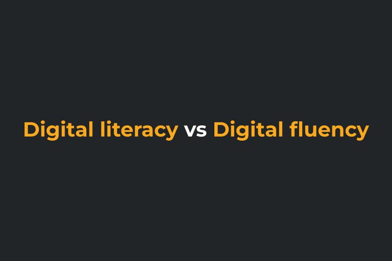 Digital Literacy vs Digital Fluency: Understanding the Key Differences ...